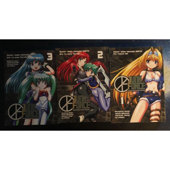 Other | Manga Junk Force Vol 1 2 3 Full Set English | Poshmark